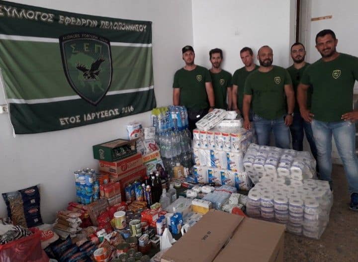 Ο Σύλλογος Εφέδρων Πελοποννήσου συγκέντρωσε φάρμακα και είδη πρώτης ...