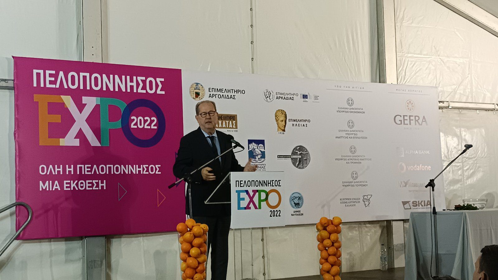 Π. Νίκας στην “Πελοπόννησος Expo 2022” : Άριστη η συνεργασία της ...